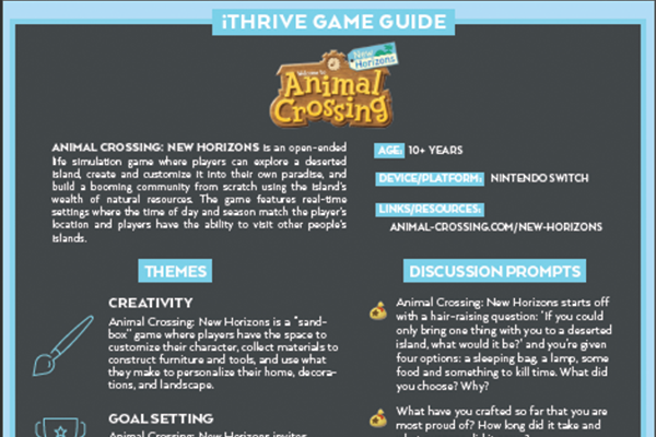 Game Guides - iThrive Games Foundation