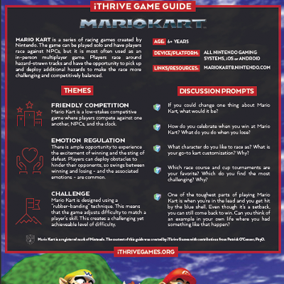Mario Kart - iThrive Games Foundation